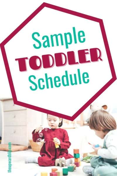 Printable Toddler Schedule for Free: Daily Routine
