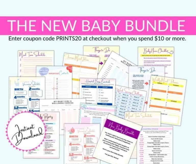 Newborn Baby Routine [+Free Sample Baby Schedule] - The Upward Blip