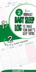 Free Printable Baby Sleep Log to Track Baby's Sleep